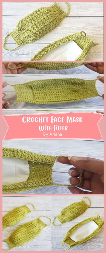 4 Lovely Face Mask Crochet Pattern Ideas - Carolinamontoni.com