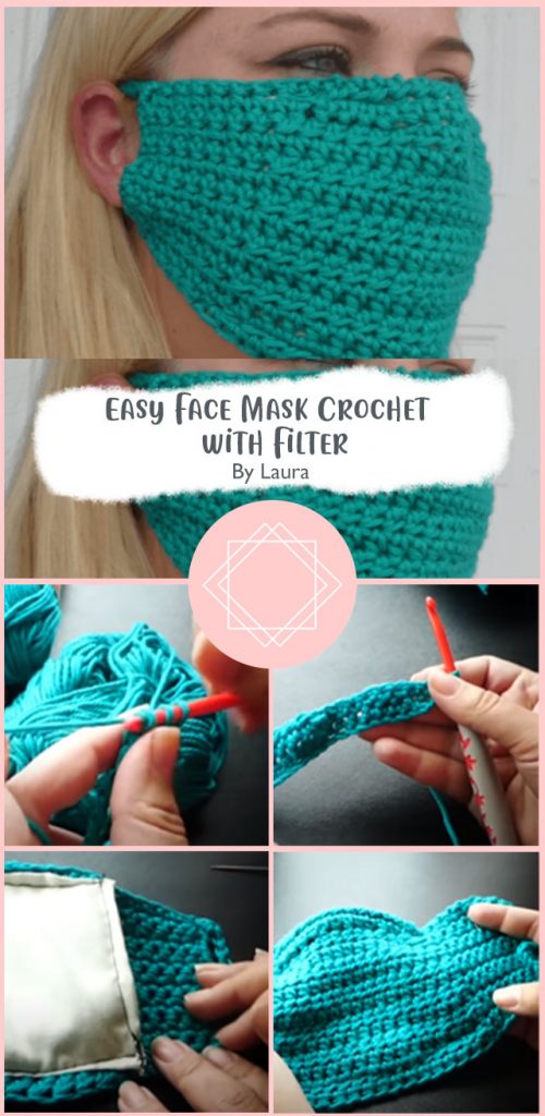 4 Lovely Face Mask Crochet Pattern Ideas - Carolinamontoni.com