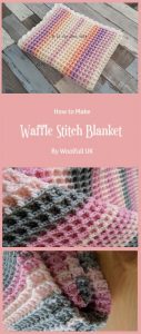 6 Best Waffle Stitch Blanket Free Crochet Ideas - Carolinamontoni.com