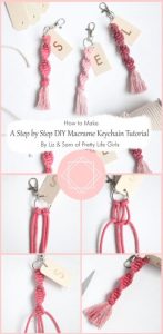 Free Keychain Macrame Pattern Ideas - Carolinamontoni.com