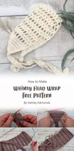 Pretty Head Wrap Free Crochet Ideas - Carolinamontoni.com