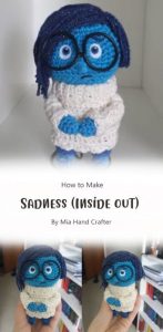 Sadness & Joy Inside Out Amigurumi Free Patterns Ideas ...