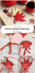 Easy Crochet Maple Leaf Free Pattern Ideas - Carolinamontoni.com