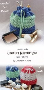 Lovely Makeup Bag Free Crochet Ideas - Carolinamontoni.com