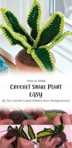 Best Amigurumi Snake Plant Free Pattern Ideas - Carolinamontoni.com