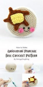 Easy Amigurumi Pancake Free Pattern Ideas - Carolinamontoni.com