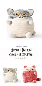 Adorable Amigurumi Fat Cat Free Pattern Ideas - Carolinamontoni.com