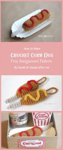 Easy Amigurumi Corndog Free Crochet Pattern Ideas - Carolinamontoni.com