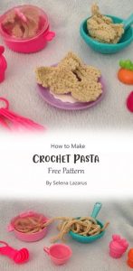 Amigurumi Delicious Pasta Free Pattern Ideas - Carolinamontoni.com