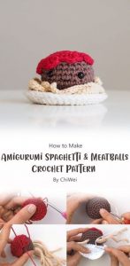 Amigurumi Delicious Pasta Free Pattern Ideas - Carolinamontoni.com