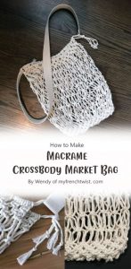 Easy Macrame Market Bag Free Pattern Ideas - Carolinamontoni.com
