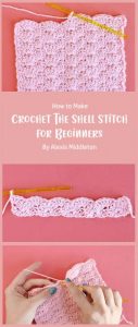 How to Make Shell Stitch - Free Crochet Pattern Ideas - Carolinamontoni.com