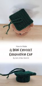 Amazing Mini Graduation Cap free Crochet Amigurumi Pattern Ideas ...