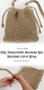 DIY Macrame Bag and Purse Free Pattern Ideas - Carolinamontoni.com