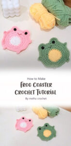 Best Frog Coaster Free Crochet Pattern Ideas - Carolinamontoni.com
