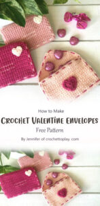 7 Easy Envelope Free Crochet Pattern Ideas - Carolinamontoni.com