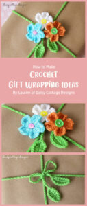 Easy Crochet Gift Wrapping Free Pattern Ideas - Carolinamontoni.com