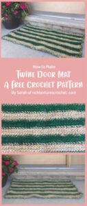 Amazing Doormat Free Crochet Pattern Ideas - Carolinamontoni.com