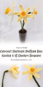 Pretty Daffodils for Spring Free Crochet Pattern Ideas ...