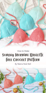 Lovely Bralette/Top Free Crochet Pattern Ideas - Carolinamontoni.com
