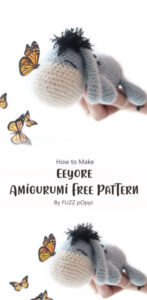 Amigurumi Eeyore Free Pattern & Tutorial Ideas - Carolinamontoni.com