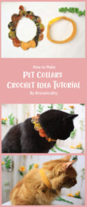 Easy Pet Collar Free Crochet Pattern Ideas - Carolinamontoni.com