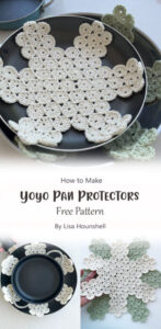 Let's Make the Incredible Pan Protectors - Free Crochet Pattern Ideas (Part 2) - Carolinamontoni.com