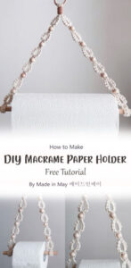 Best Macrame Paper Holder Free Tutorial Ideas - Carolinamontoni.com
