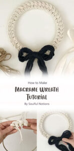 5 DIY Macrame Wreath Free Tutorial Ideas - Carolinamontoni.com