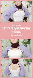 Best Arm Warmer Sweater Free Crochet Tutorial Ideas - Carolinamontoni.com