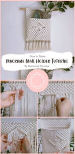 Best Macrame Letter Holder Free Tutorial Ideas - Carolinamontoni.com