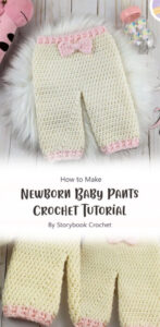 5 Baby Pants Free Crochet Pattern & Tutorial Ideas - Carolinamontoni.com