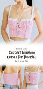 Best Mermaid Top Free Crochet Tutorial Ideas - Carolinamontoni.com