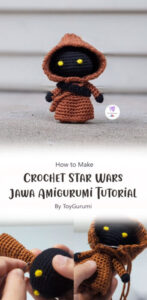 Amigurumi Jawa of Star Wars Free Pattern & Tutorial Ideas ...