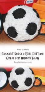How to Make Soccer - Free Crochet Pattern Ideas - Carolinamontoni.com