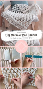 Let's Make Macrame Rug - Free Tutorial Ideas - Carolinamontoni.com