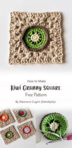 Fresh Fruits Granny Square Free Crochet Pattern Ideas - Carolinamontoni.com