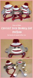 Monkey Hat Free Crochet Pattern Ideas for a Playful Winter ...