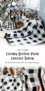 Buffalo Plaid Blanket Free Crochet Pattern Ideas: Cozy Creations for ...