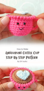 Best Coffee Cup Free Amigurumi Pattern & Tutorial Ideas - Carolinamontoni.com