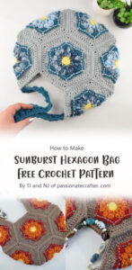 Unveiling the Elegance: Hexagon Bag Free Crochet Pattern & Tutorial Ideas - Carolinamontoni.com