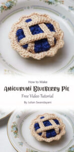 Yummy Blueberry Pie Free Amigurumi Pattern & Tutorial Ideas ...