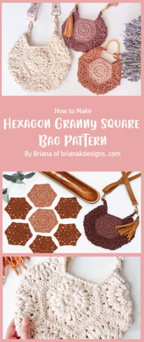Unveiling the Elegance: Hexagon Bag Free Crochet Pattern & Tutorial Ideas - Carolinamontoni.com