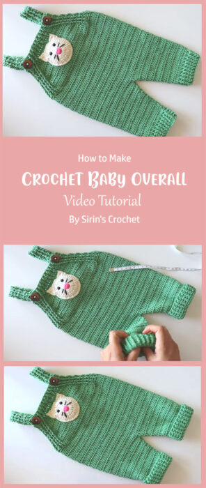 6 Baby Overalls Free Crochet Pattern & Tutorial Ideas - Carolinamontoni.com