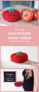 6 Amigurumi Tomato Free Crochet Pattern Ideas - Carolinamontoni.com