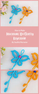 DIY Macrame Butterfly Free Tutorial Ideas - Carolinamontoni.com