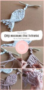 Dive into Creativity: DIY Macrame Fish Wall Decor Free Tutorial Ideas ...