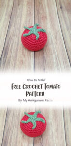 6 Amigurumi Tomato Free Crochet Pattern Ideas - Carolinamontoni.com