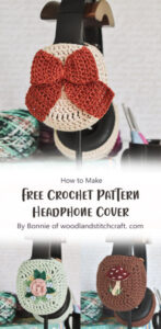 Best Headphone Cover Free Crochet Pattern & Tutorial Ideas ...