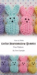 Marshmallow Bunny Free Crochet Pattern Ideas: Crafting Your Easter ...